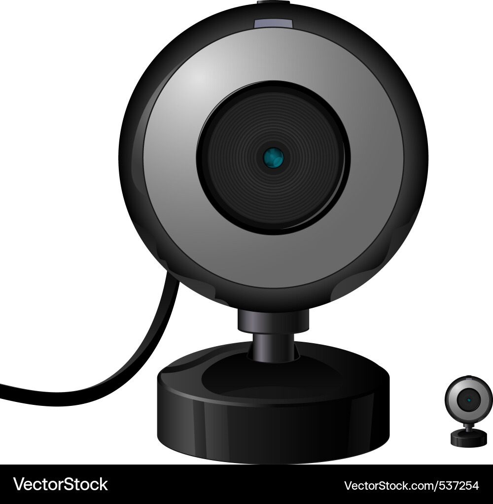 Webcam icon Royalty Free Vector Image - VectorStock