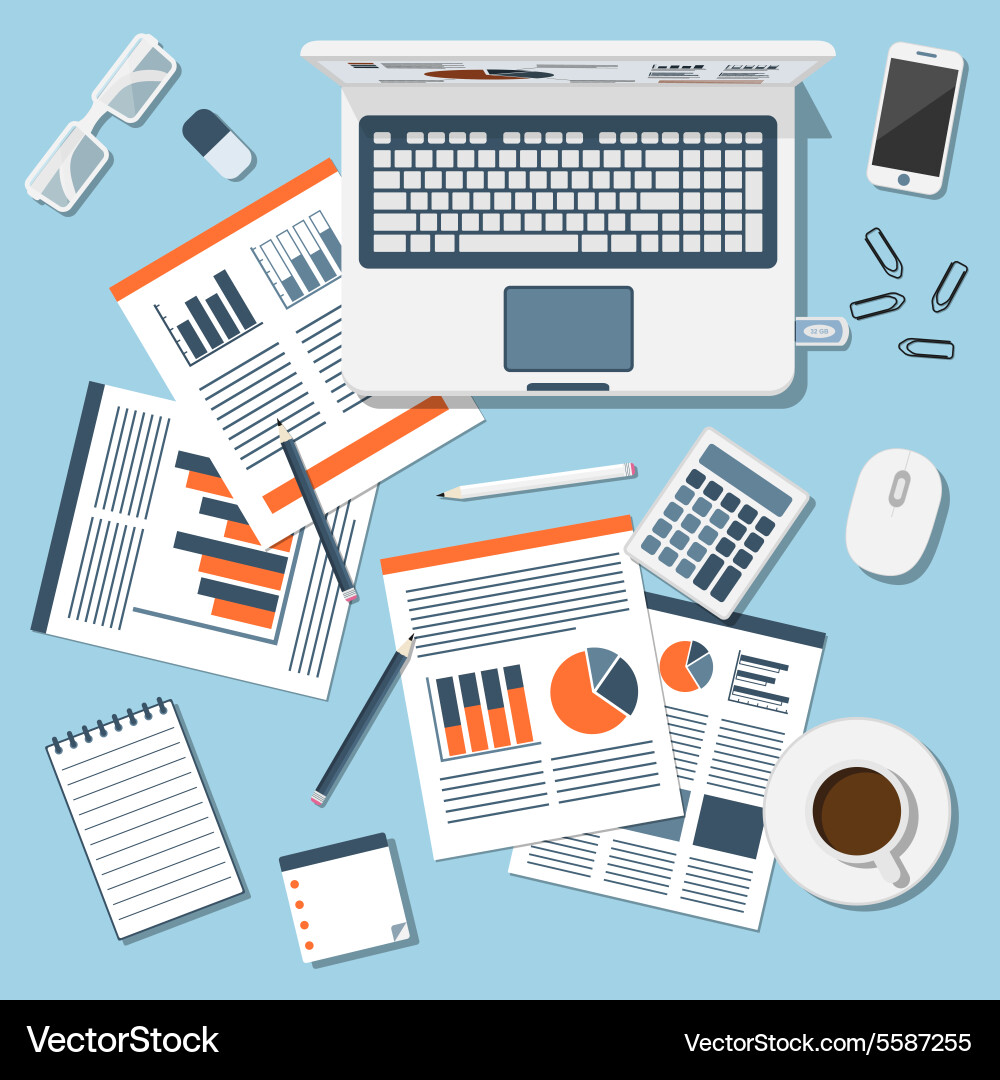 Report Royalty Free Vector Image - VectorStock