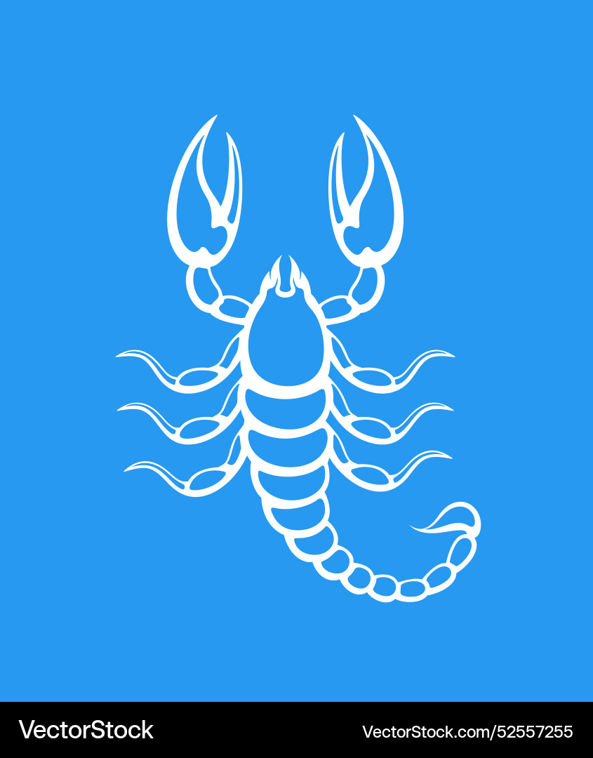 Scorpion Royalty Free Vector Image - VectorStock