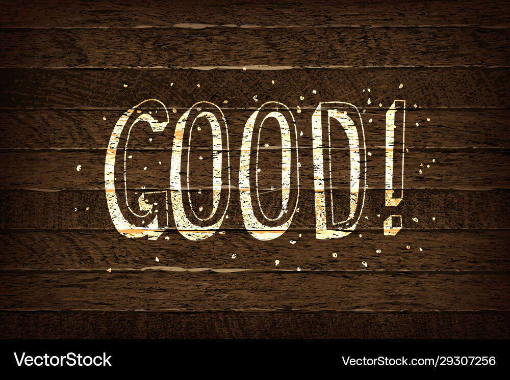 Good typography font Royalty Free Vector Image