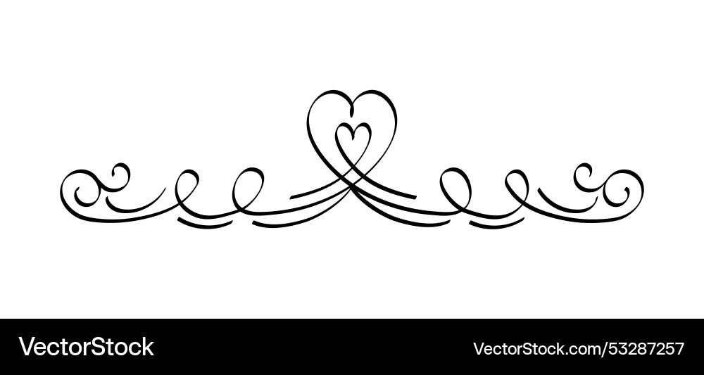 Vintage frame element traditional border Vector Image