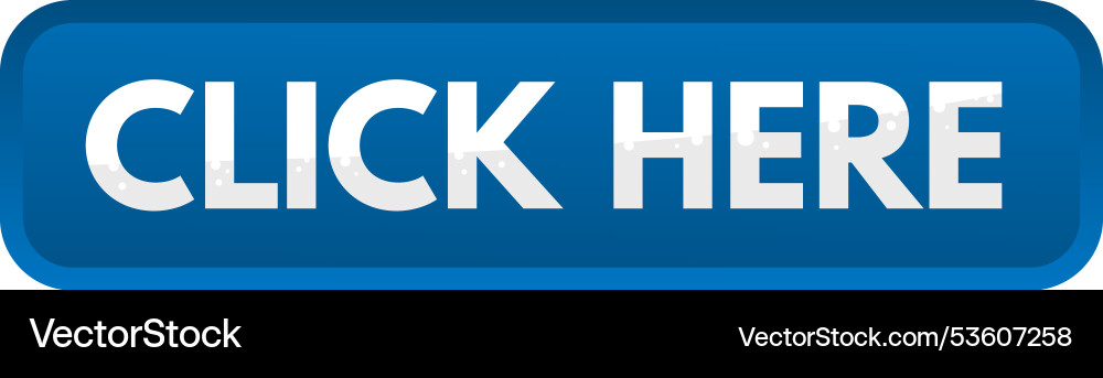 Click here red rectangular 3d button Royalty Free Vector