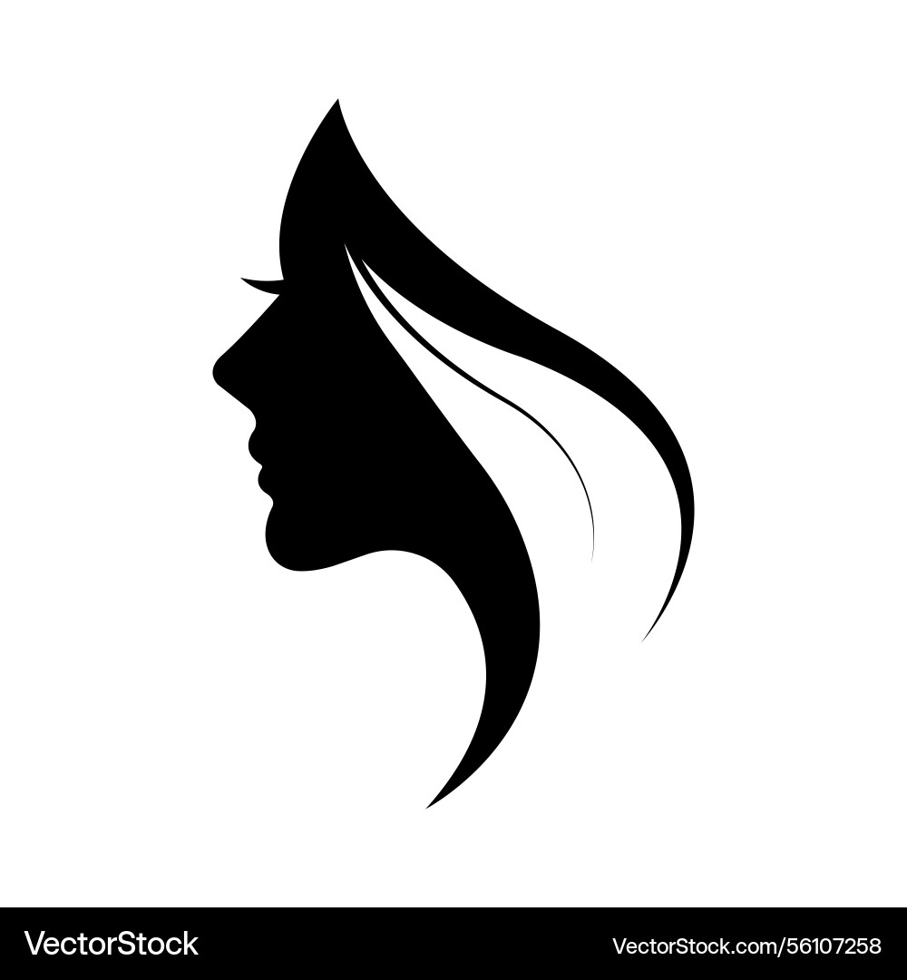 Woman logo Royalty Free Vector Image - VectorStock