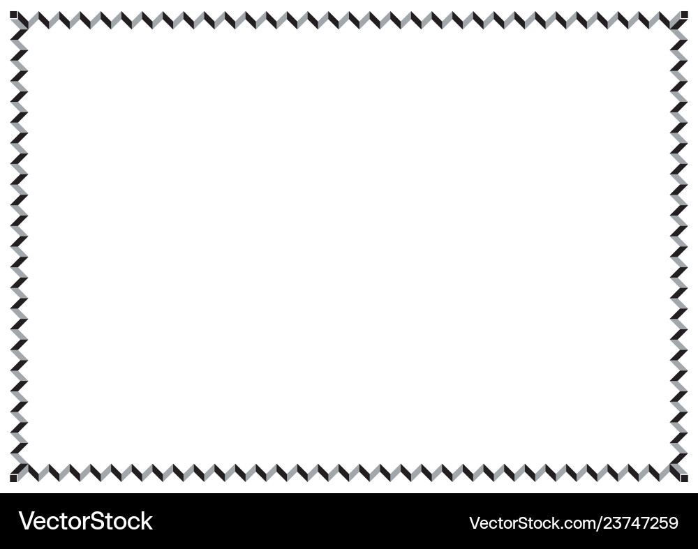 Paper design vintage style page border Royalty Free Vector