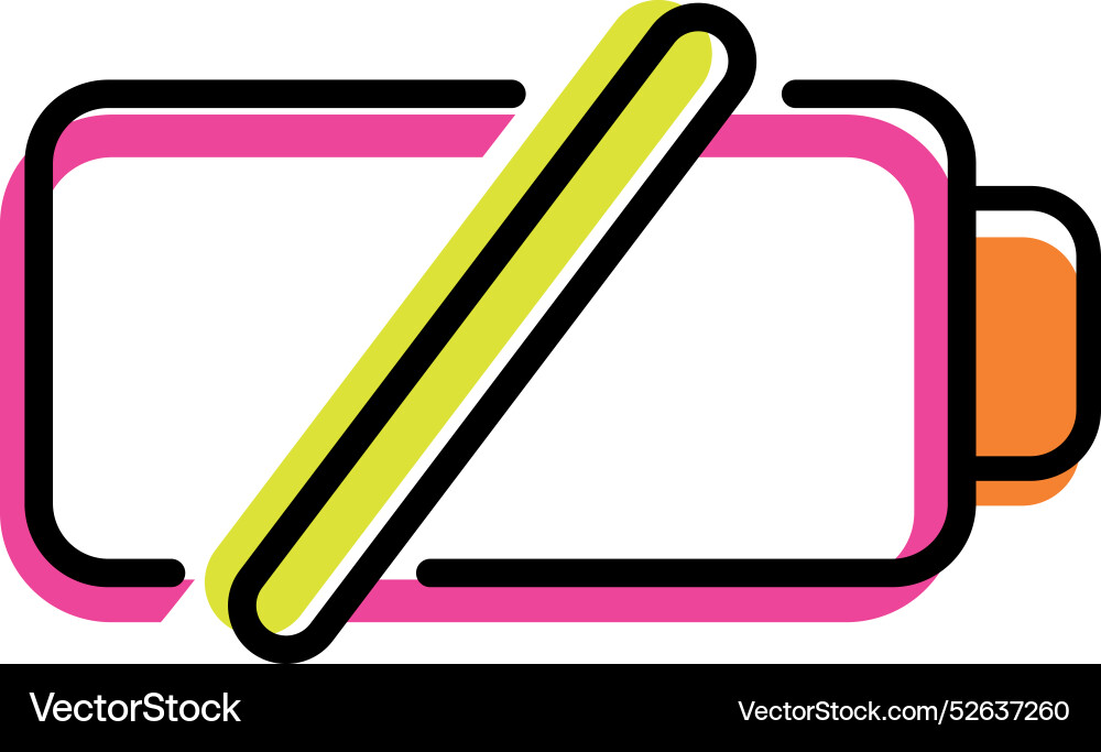 Charge icon sketch Royalty Free Vector Image - VectorStock