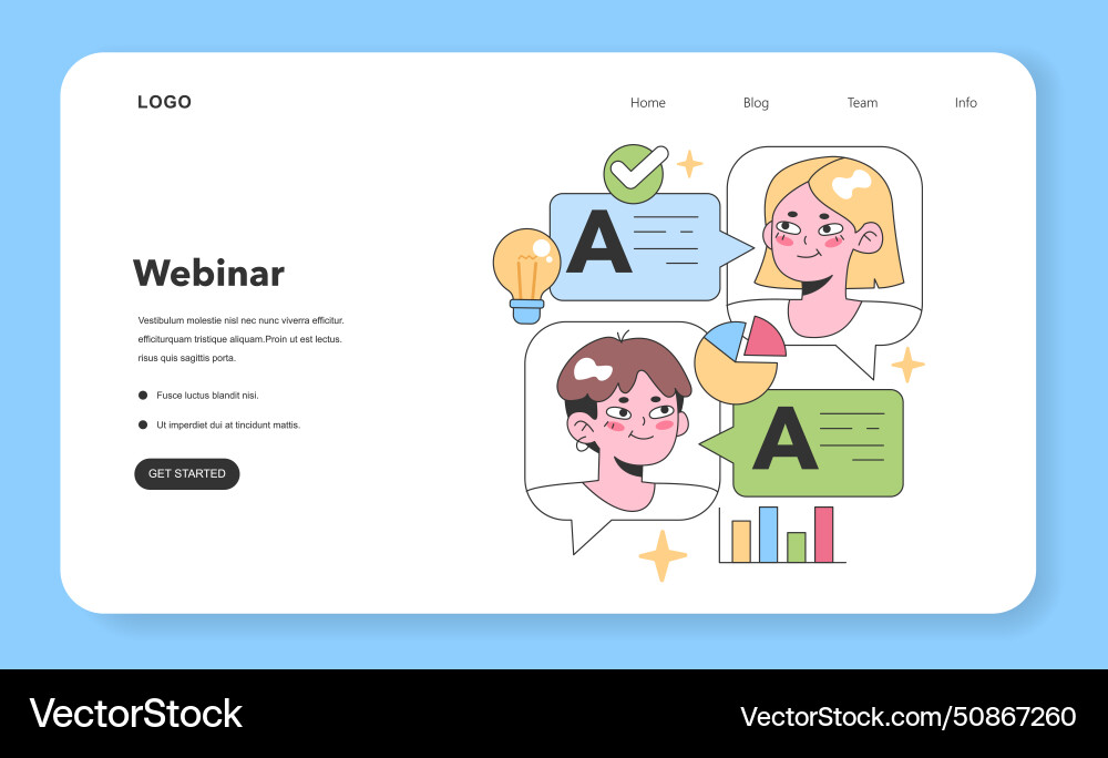 Eager colleagues collaboratively brainstorming Vector Image