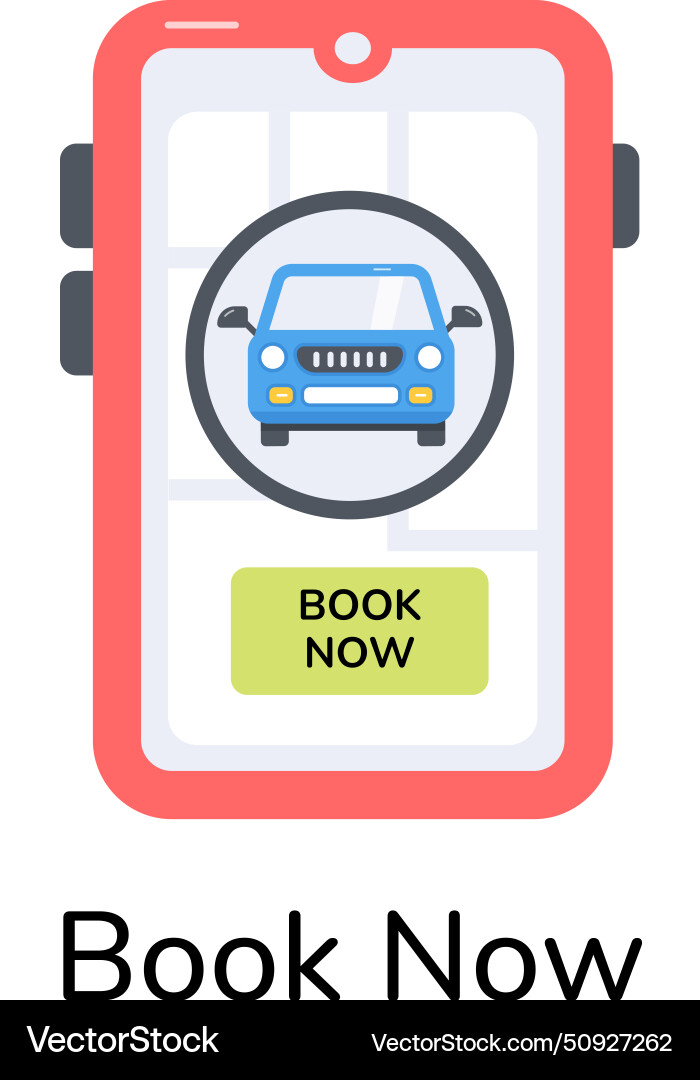 Book now Royalty Free Vector Image - VectorStock