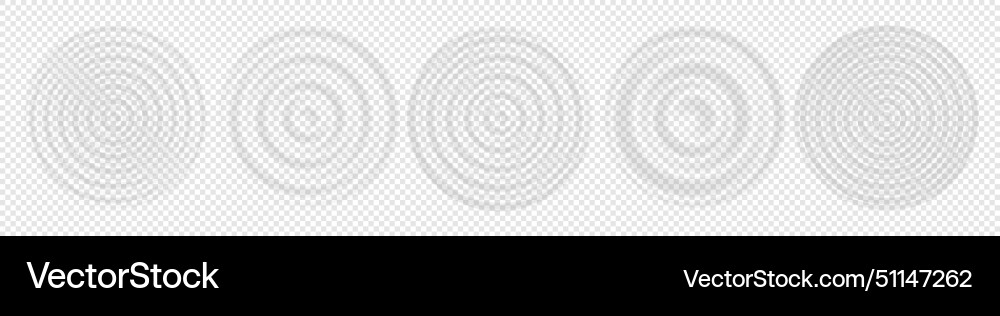 Ripple water top view Royalty Free Vector Image