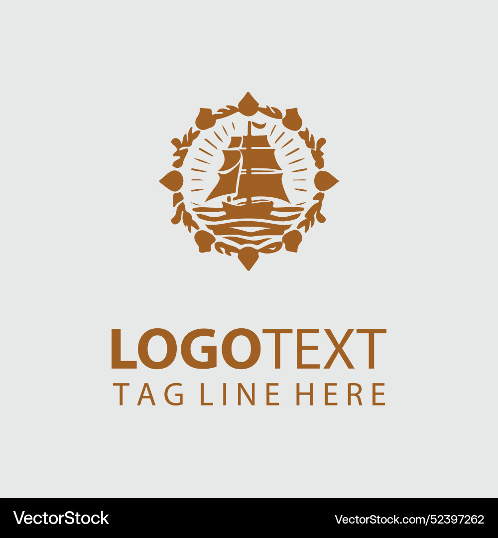 Sailor logo Royalty Free Vector Image - VectorStock