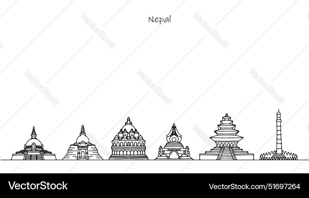 Kathmandu Temple Vector Images (over 230)