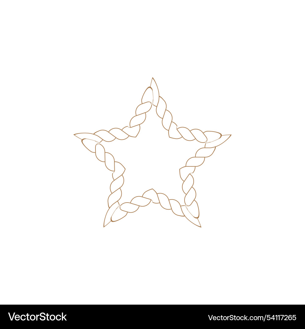 Rope icon template Royalty Free Vector Image - VectorStock