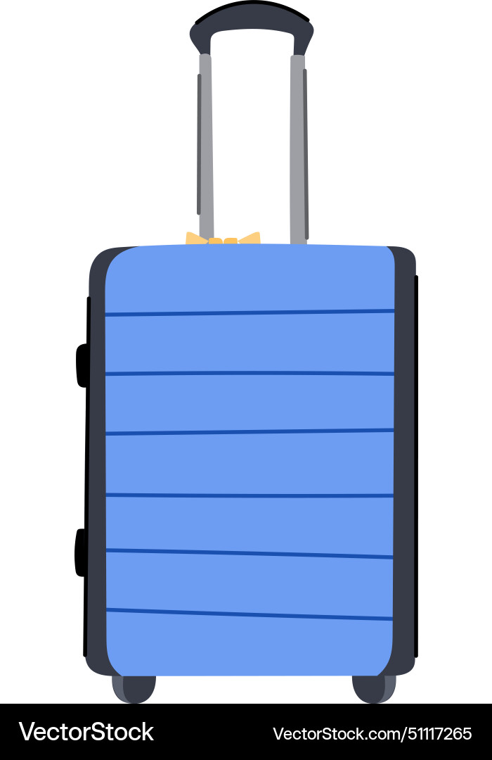 Suitcase cartoon Royalty Free Vector Image - VectorStock