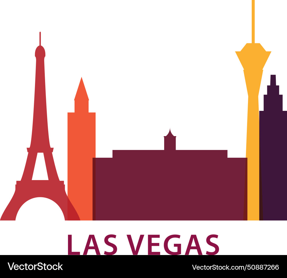 Las vegas banner Royalty Free Vector Image - VectorStock