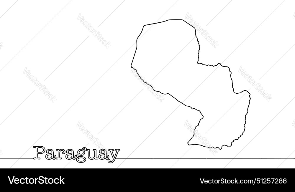 Paraguay Royalty Free Vector Image - VectorStock