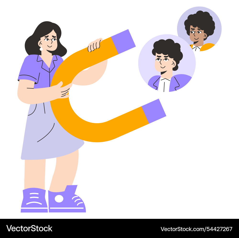 Young businesswoman flat Royalty Free Vector Image