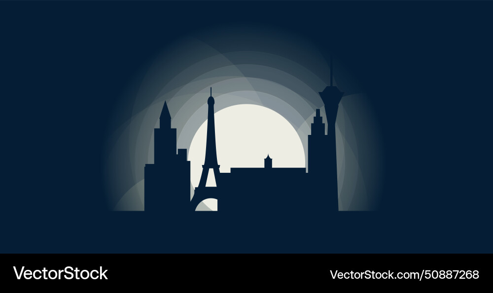 Usa las vegas Royalty Free Vector Image - VectorStock