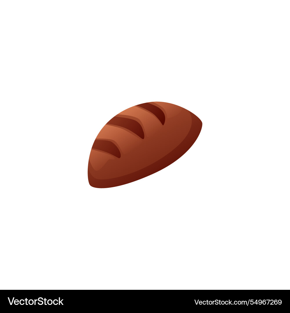 Freshly baked homemade bread Royalty Free Vector Image