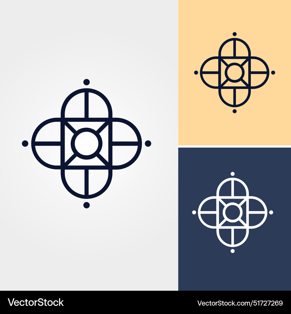 Tile logo Royalty Free Vector Image - VectorStock