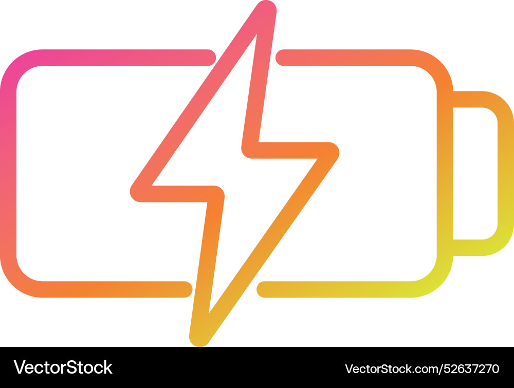 Charge icon sketch Royalty Free Vector Image - VectorStock