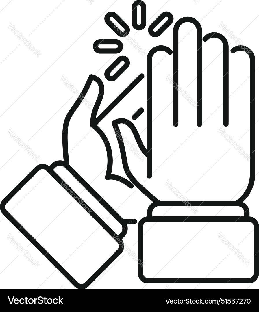 Giving instructions with pointing finger Vector Image