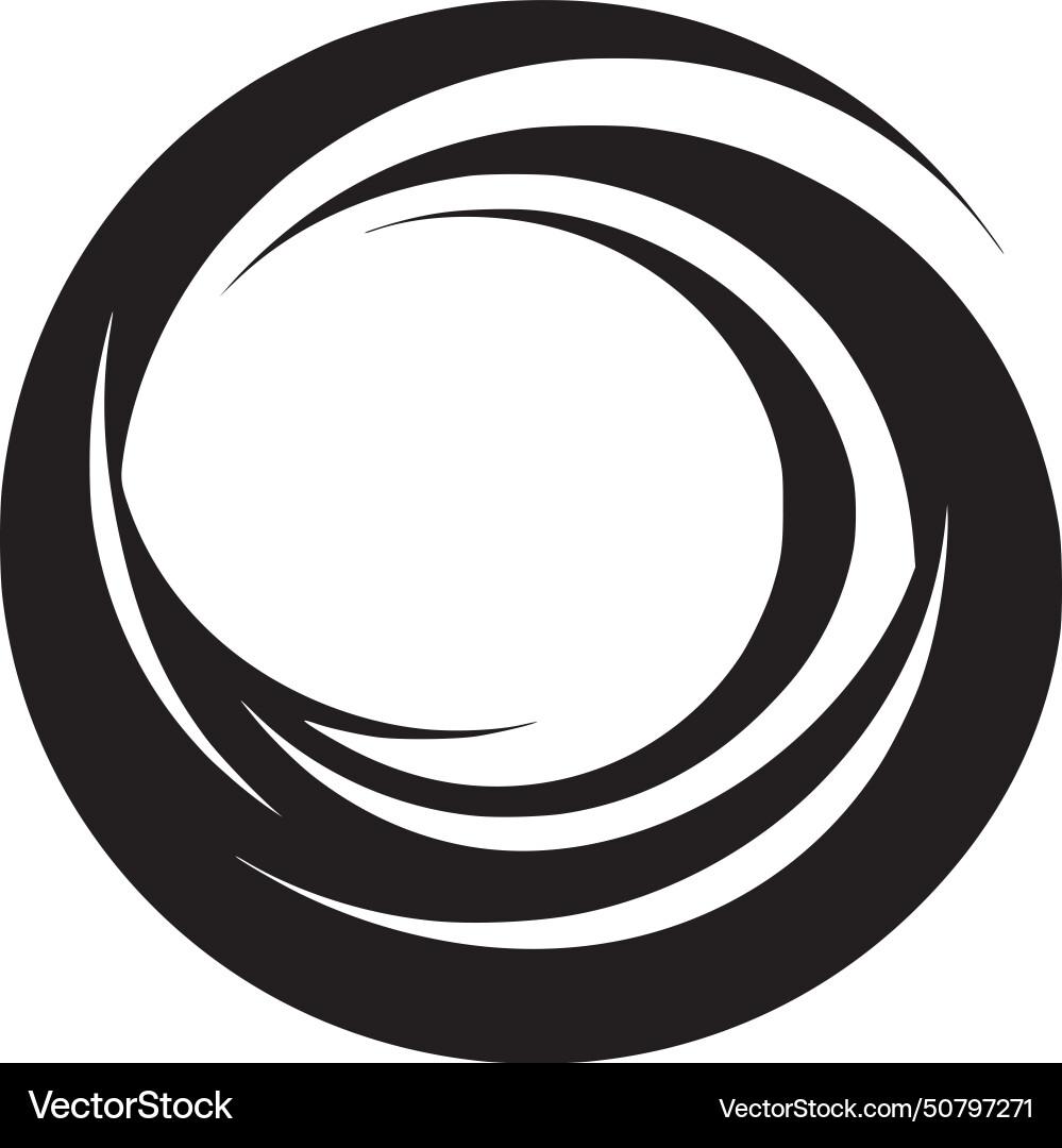 Circle - high quality logo ideal for t-shirt Vector Image