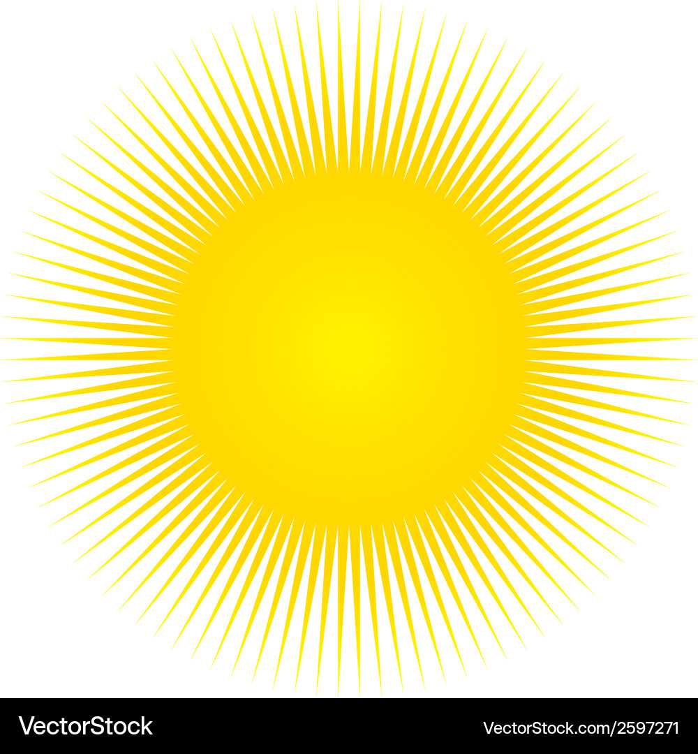 Sun Royalty Free Vector Image - VectorStock