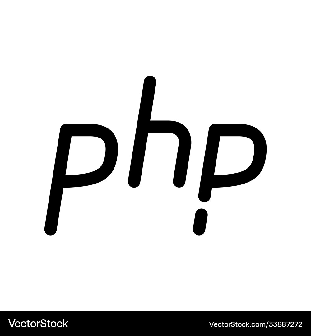 php vector icon