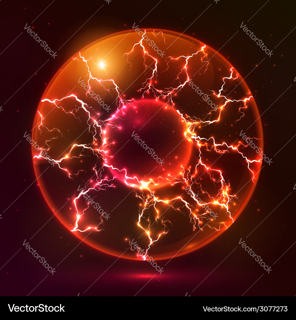 Plasma Ball Lamp Vector Images (48)