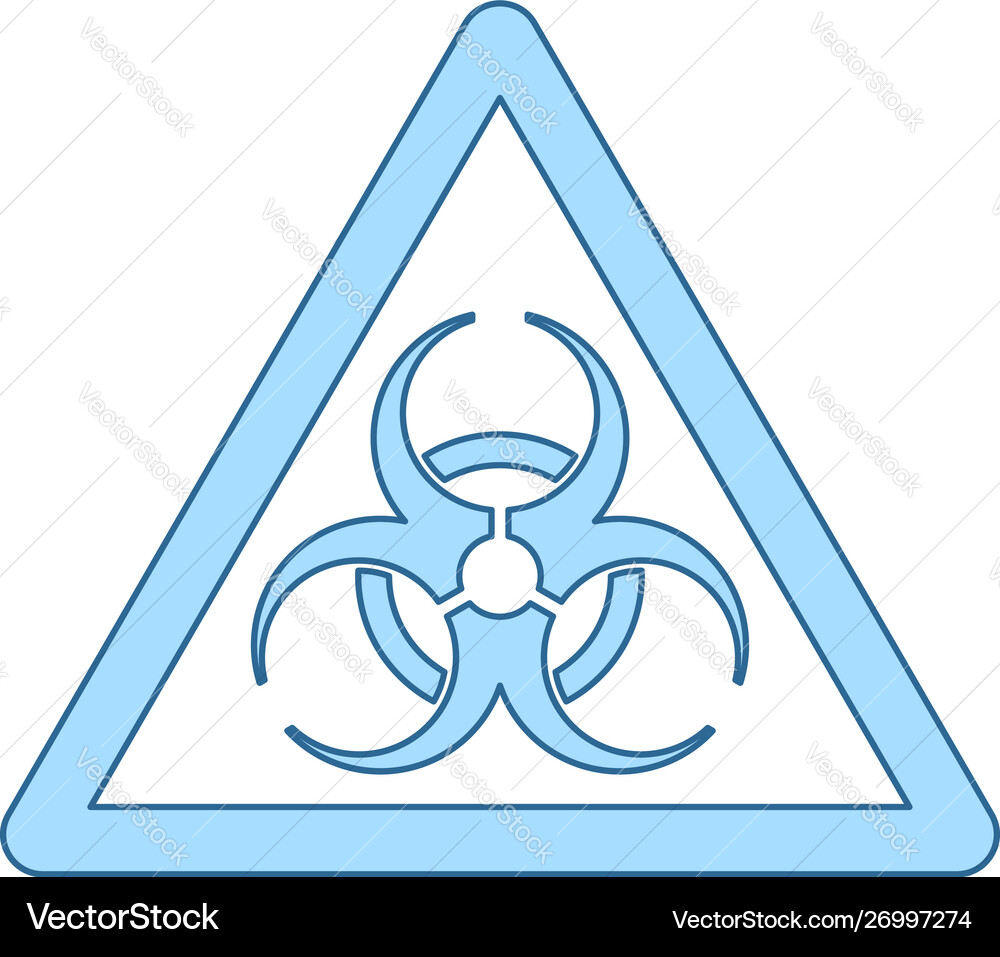Biohazard icon Royalty Free Vector Image - VectorStock