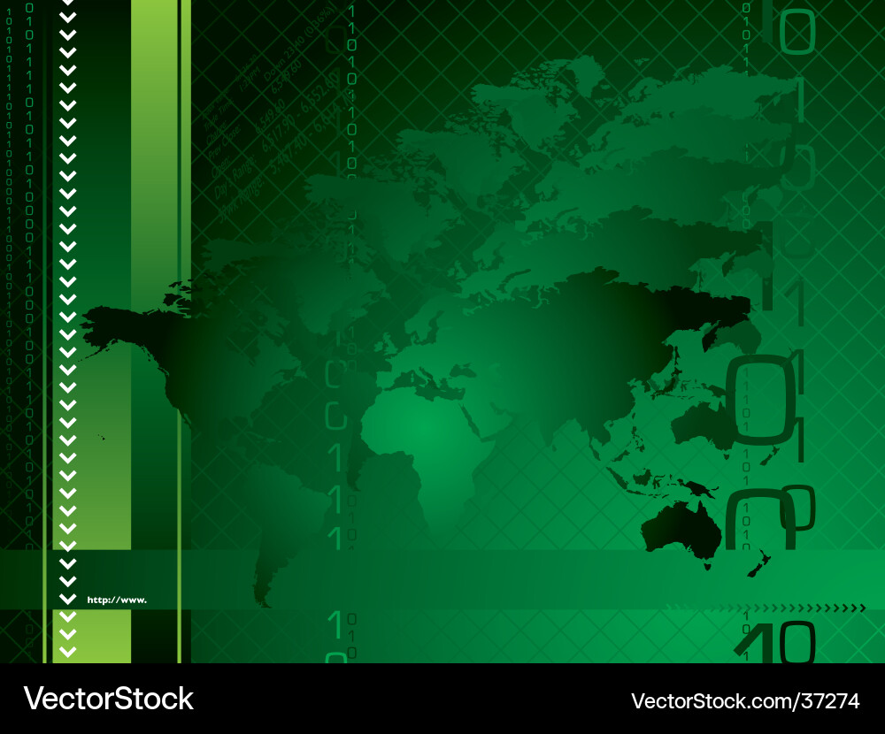 Global background Royalty Free Vector Image - VectorStock
