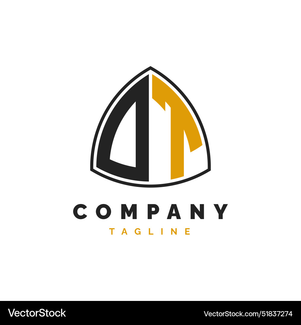 Initial letter ot logo design alphabet Royalty Free Vector Initial letter ot logo design alphabet Royalty Free Vector