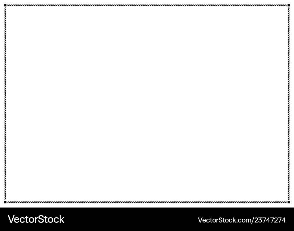 Paper design vintage style page border Royalty Free Vector