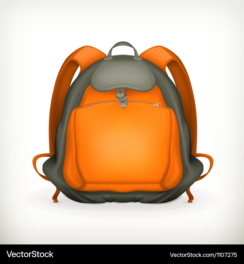 Modern Backpack Royalty Free Vector Image - VectorStock