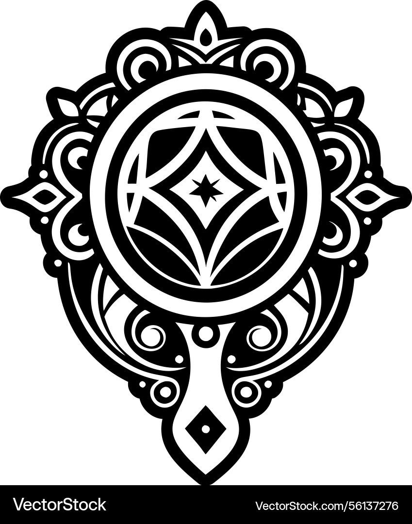 Satanic sigils glyph icons Royalty Free Vector Image