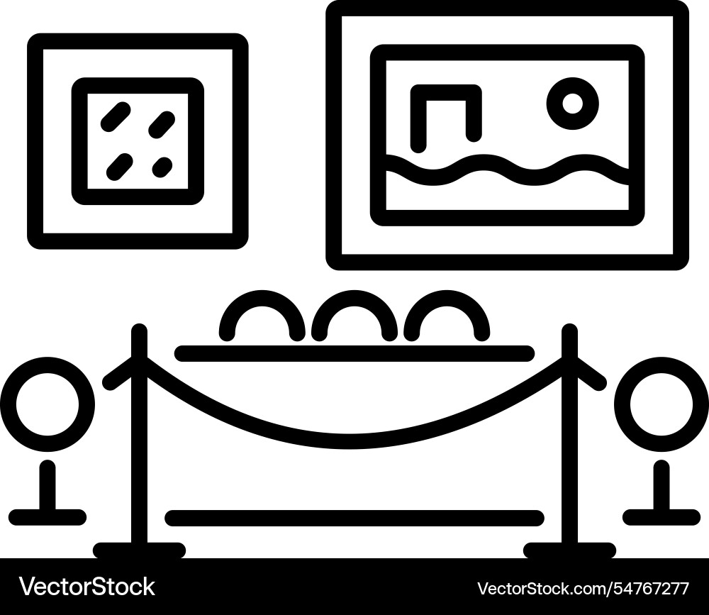 Art gallery Royalty Free Vector Image - VectorStock