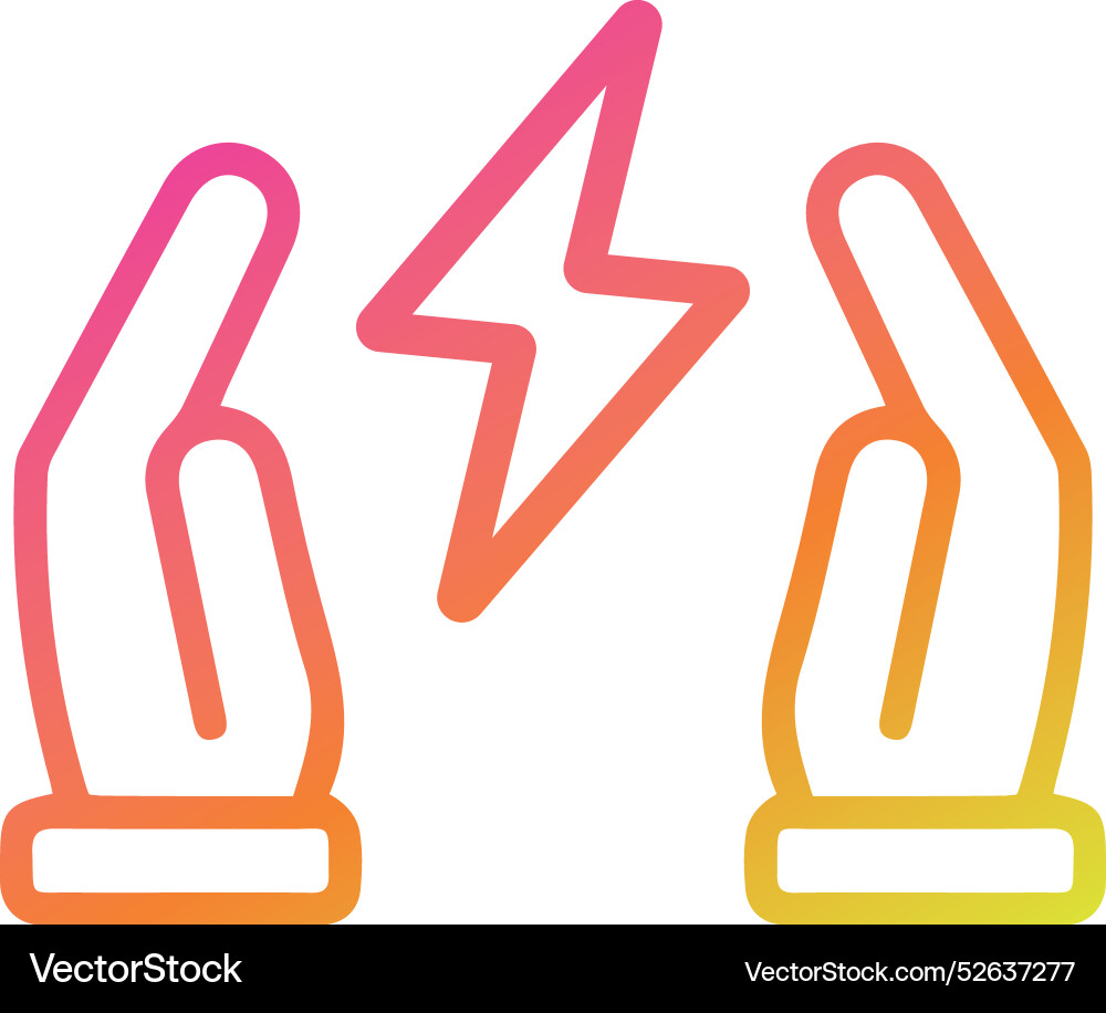Charge icon sketch Royalty Free Vector Image - VectorStock