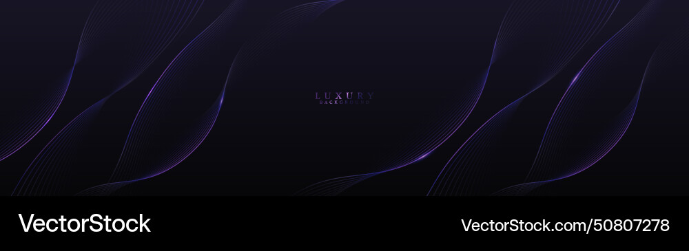 Abstract background with purple glowing geometric Vector Image