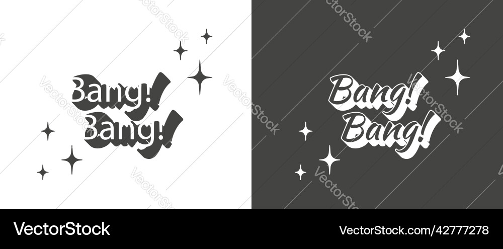 Bang pop art comic explosion sign template Vector Image