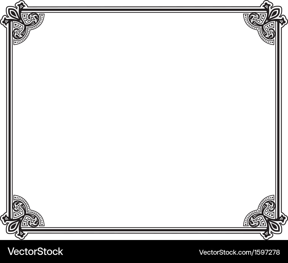 Frame Royalty Free Vector Image - VectorStock