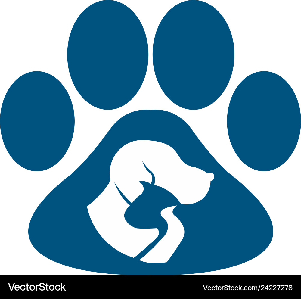 Pets logo Royalty Free Vector Image - VectorStock