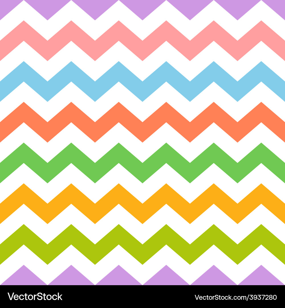 Colorful seamless zig zag pattern Royalty Free Vector Image Colorful seamless zig zag pattern Royalty Free Vector Image
