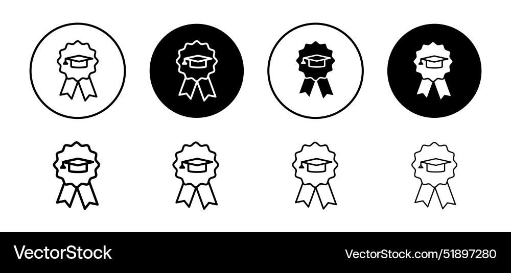 Mastery icon set collection for web Royalty Free Vector