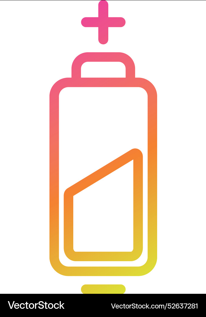 Charge icon sketch Royalty Free Vector Image - VectorStock