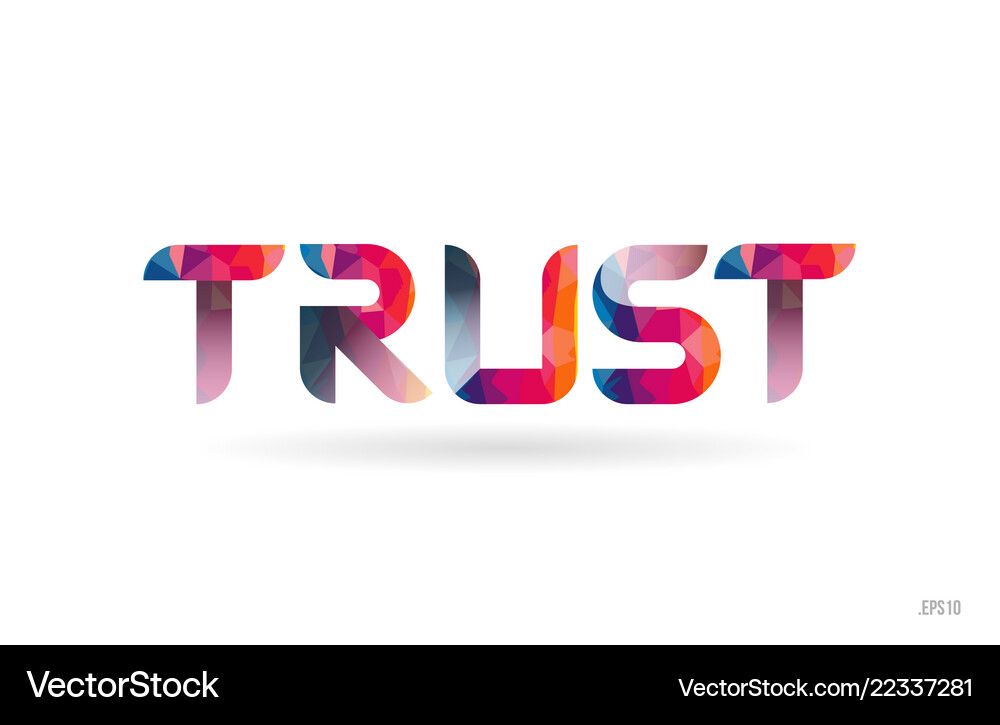 trust logo vector