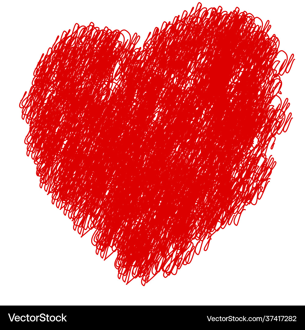 Marker isolated heart Royalty Free Vector Image