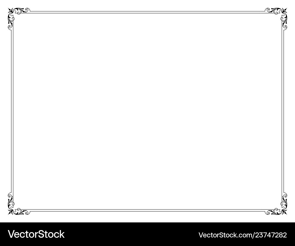 Simple Paper Border Designs