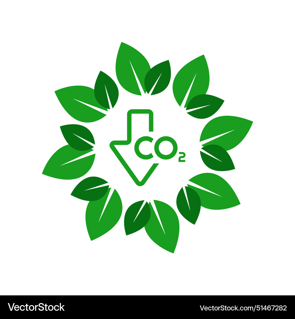 Reducing co2 emissions to stop climate change sign