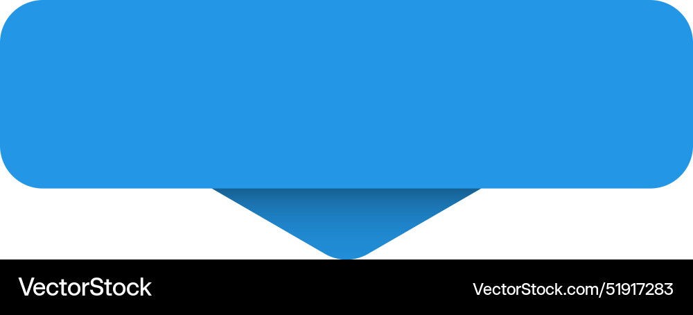 Blank sticker sign on transparent background Vector Image