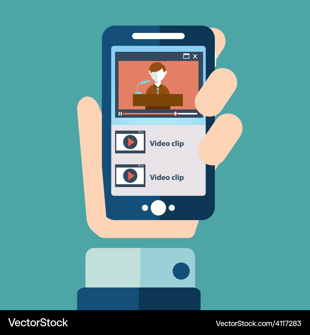 Smartphone App Development Royalty Free Vector Image