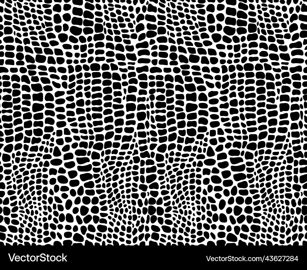 Alligator skin seamless pattern Royalty Free Vector Image